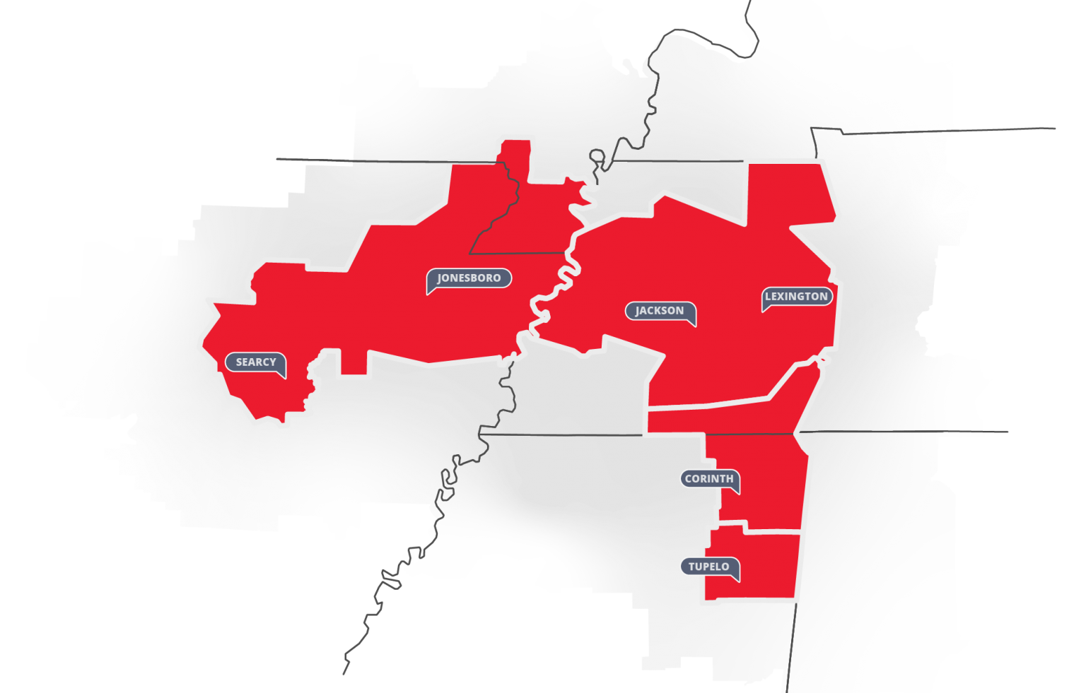 Service Area – Corinth Coca-Cola
